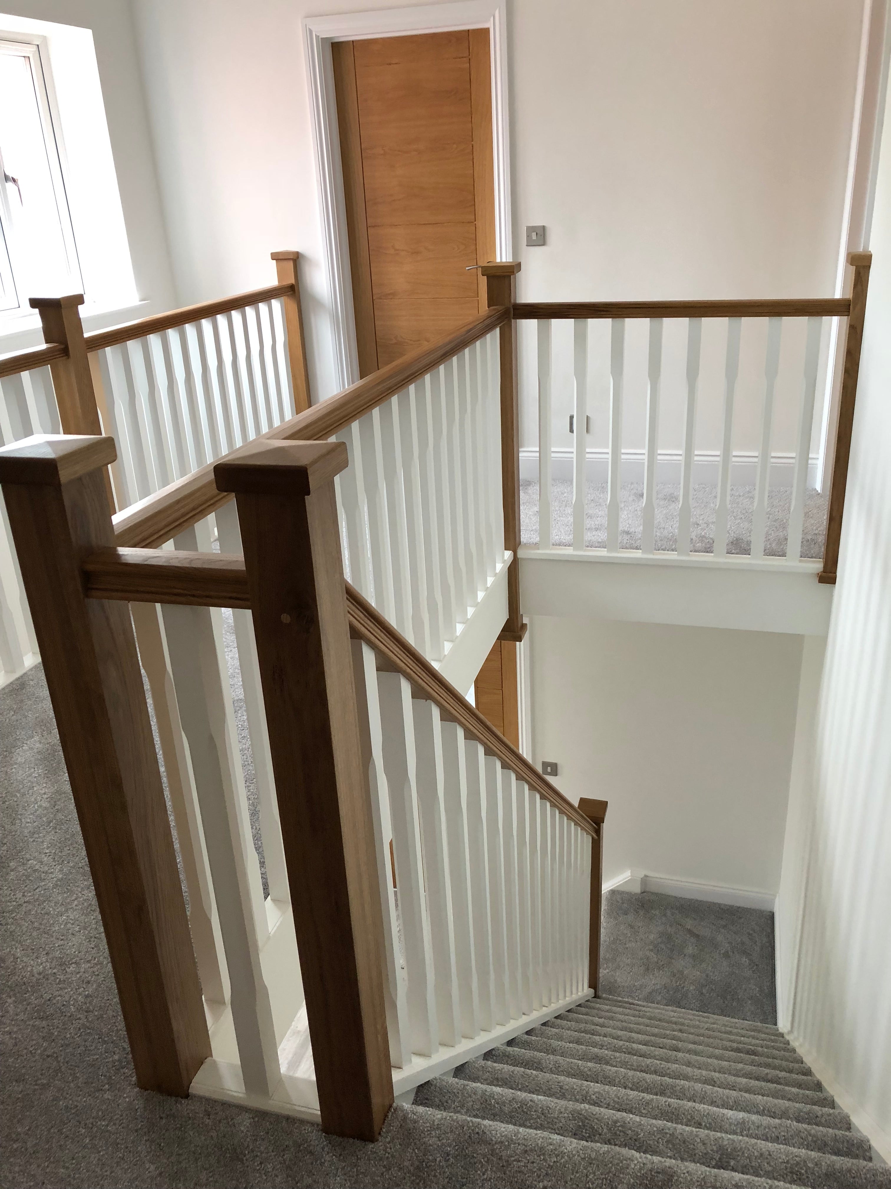 Crafted Elegance: Premium Oak and Redwood Stair Spindles Collection ...