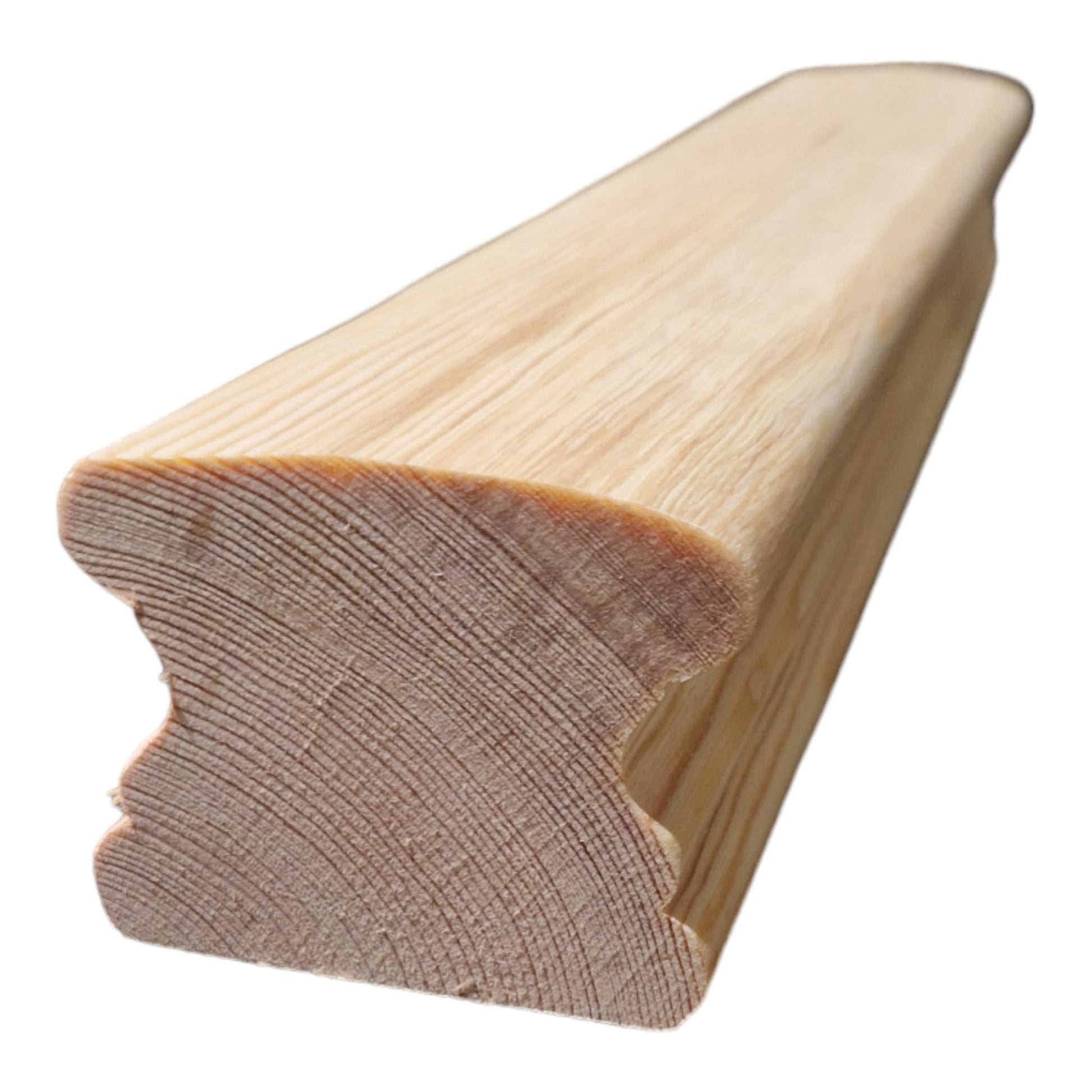 Elegant 70x55 Redwood & Oak Handrail with Infill for Stairs – Timber ...