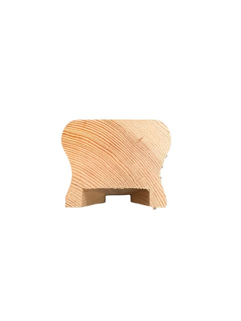 68 x 55 Handrail complete with infill – Timber Mouldings Direct