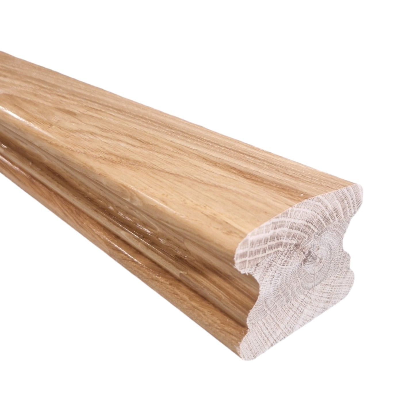 Elegant 70x55 Redwood & Oak Handrail with Infill for Stairs – Timber ...