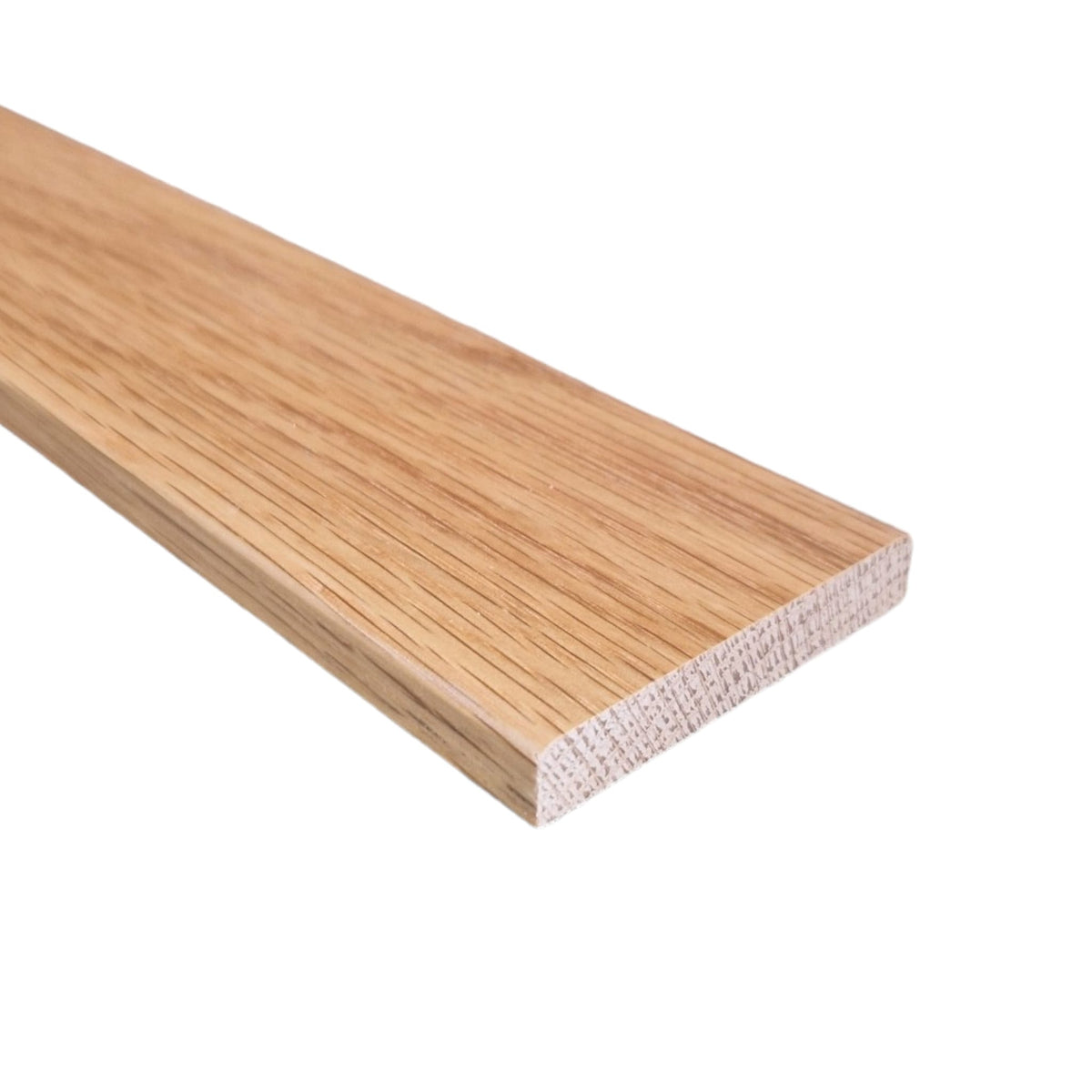 Solid Oak Flat Edge Door Threshold 35mm Wide — Timber Mouldings Direct